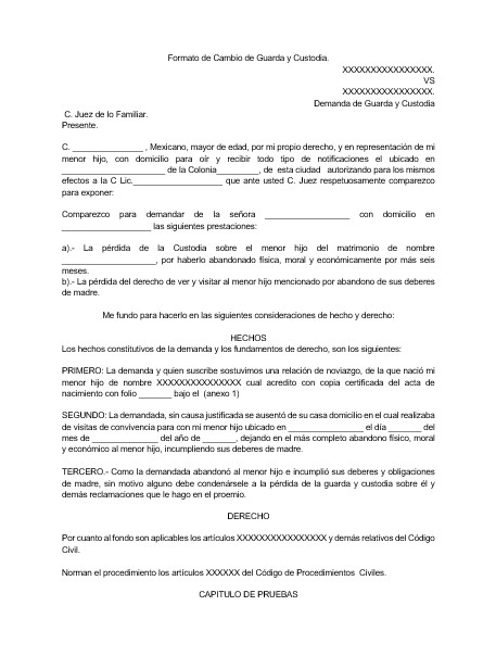 Cambio De Guarda Y Custodia Qué Es Y Requisitos 2023